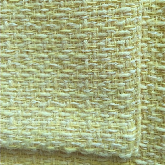 H&M | Jackets & Coats | Nwt Hm Yellow Tweed Jacket | Poshmark